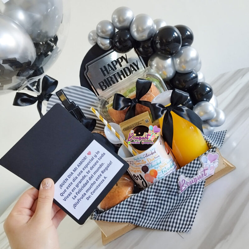 Desayunos sorpresa para hombre - Bouquet Decoraciones