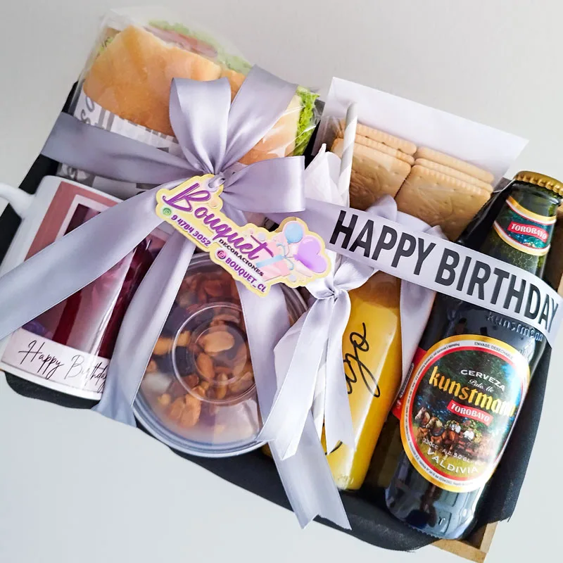 Desayuno sorpresa cumpleaños - Santiago de chile - Bouquet Decoraciones